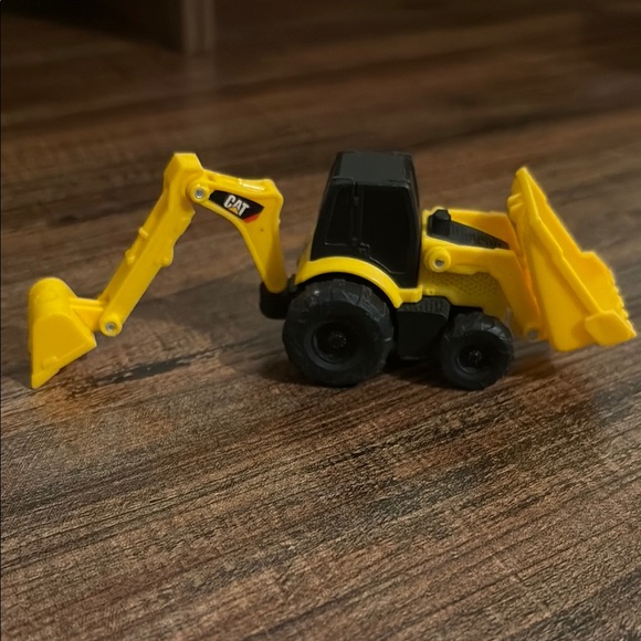 Toys | Yellow And Black Toy Backhoe Loader | Poshmark
